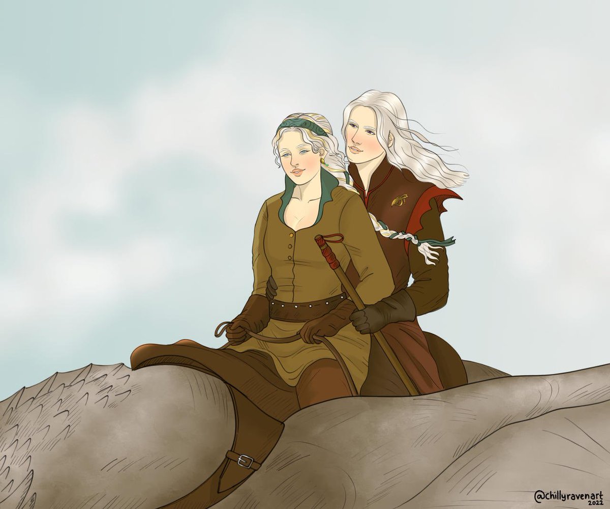 King Aegon III & Queen Daenaera Velaryon 👑🌊 —— appreciation thread ...