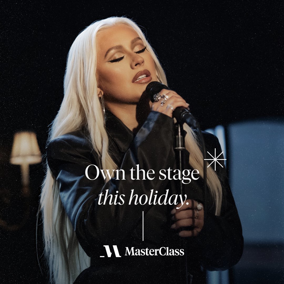 Christina Aguilera on Twitter: "Holiday szn is here!🎁 Treat yourself AND someone special to a ...