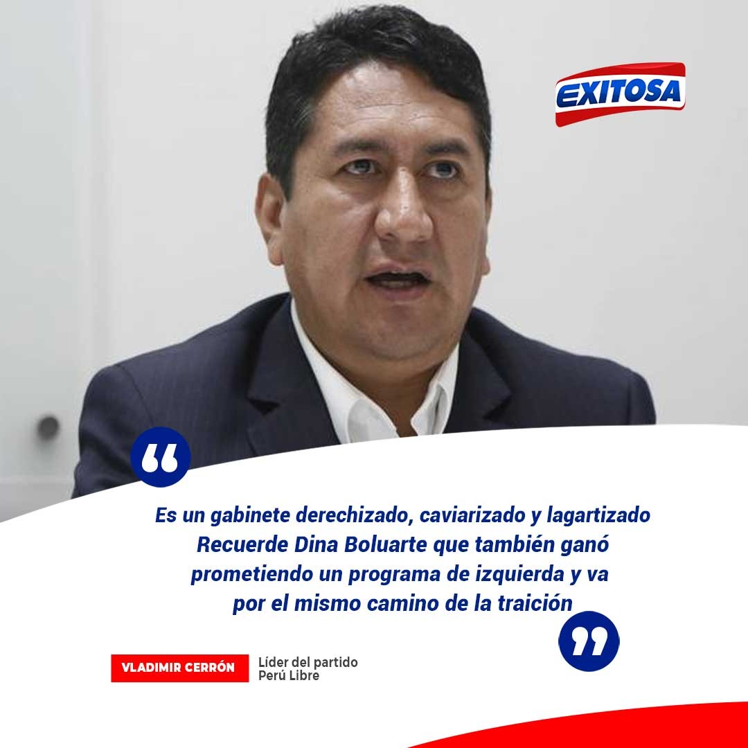 Exitosa Noticias On Twitter 🔴🔵 El Líder De Perú Libre Pl Vladimir