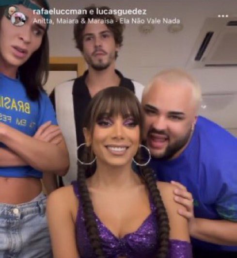 Choquei On Twitter 🚨famosos Anitta Está Tendo Um Caso Com Lucca