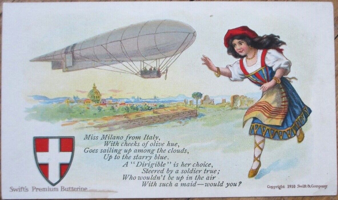 Powerful Italian dirigibles bomb Ottoman positions in Libya! The Italo ...