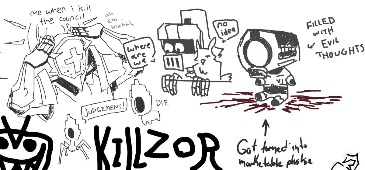 「this might be my favorite ultrakill drawing ive done in hist」VMの漫画