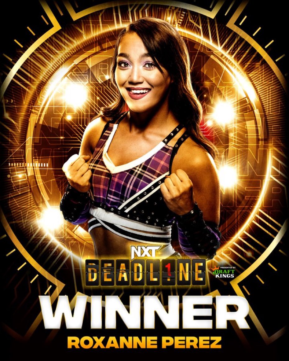 WrestleBR on Twitter: "Que luta DIVERTIDA!!!!! Bela vitória da Roxanne Perez #NXTDeadline https ...