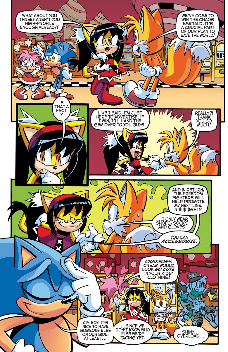 Hourly Archie Sonic On Twitter From Sonic The Hedgehog Issue 268