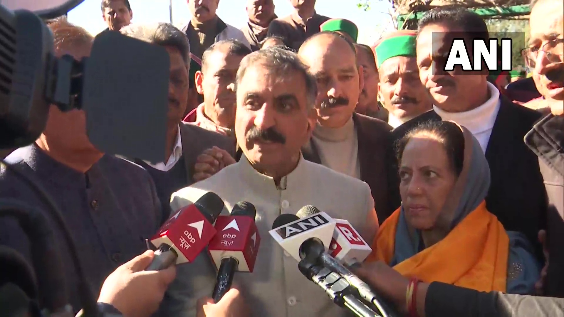 ANI on Twitter: "Shimla | Himachal Pradesh CM designate Sukhwinder Singh Sukhu meets State ...