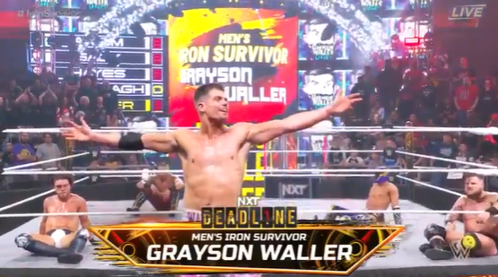 ππ«ππππ§ On Twitter Grayson Waller Wins The Mens Iron Survivor