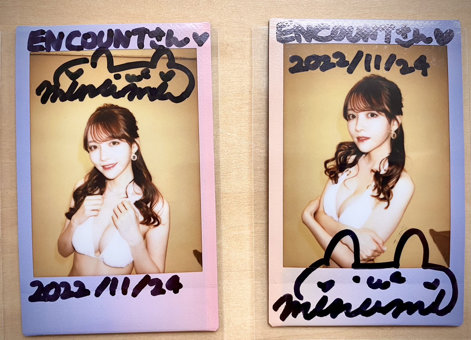 ENCOUNT on Twitter: "【プレゼント企画🎁】 1st写真集「#ハレンチな私」(光文社)発売📸 #春名美波 さん のサイン入りチェキを2名様にプレゼント👙💜 応募方法 ...