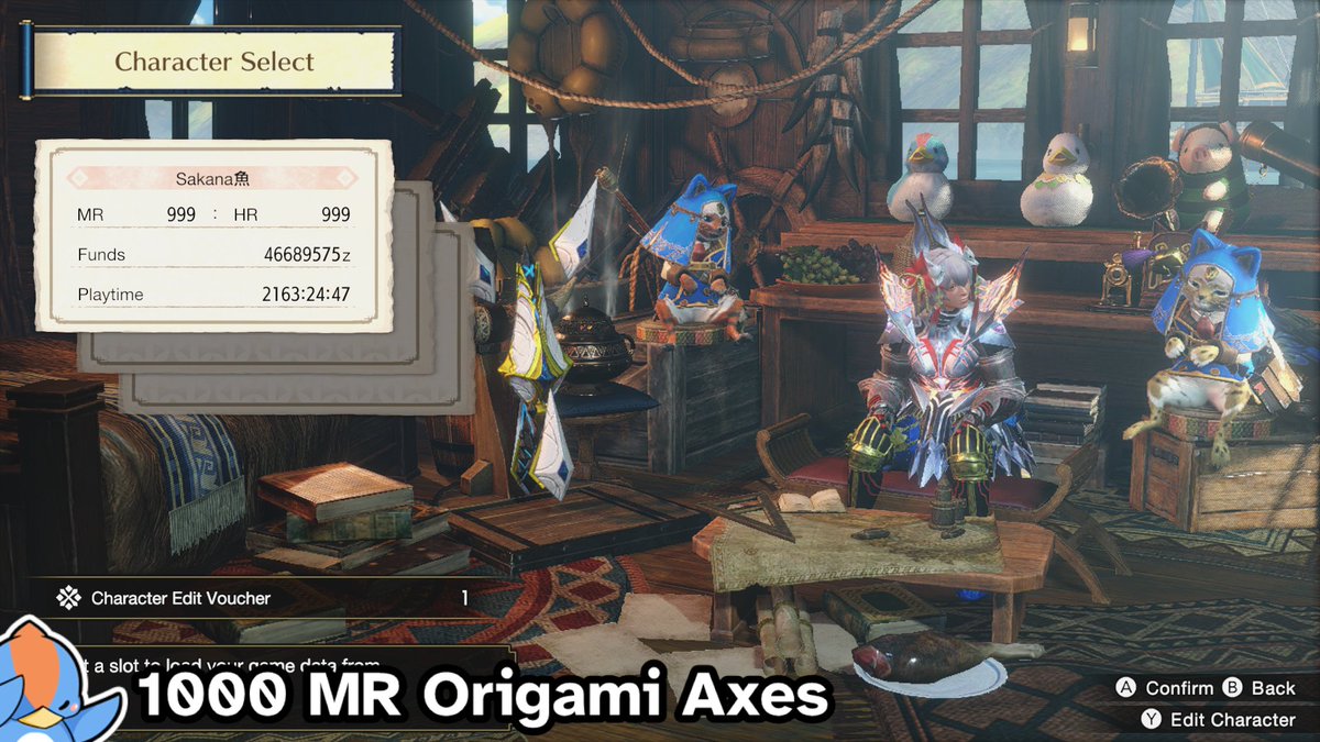 Ceph🛏🦆💨 on Twitter: "All Origami Switch Axes are now "Blossom Fall," The MR upgrade step Thank ...