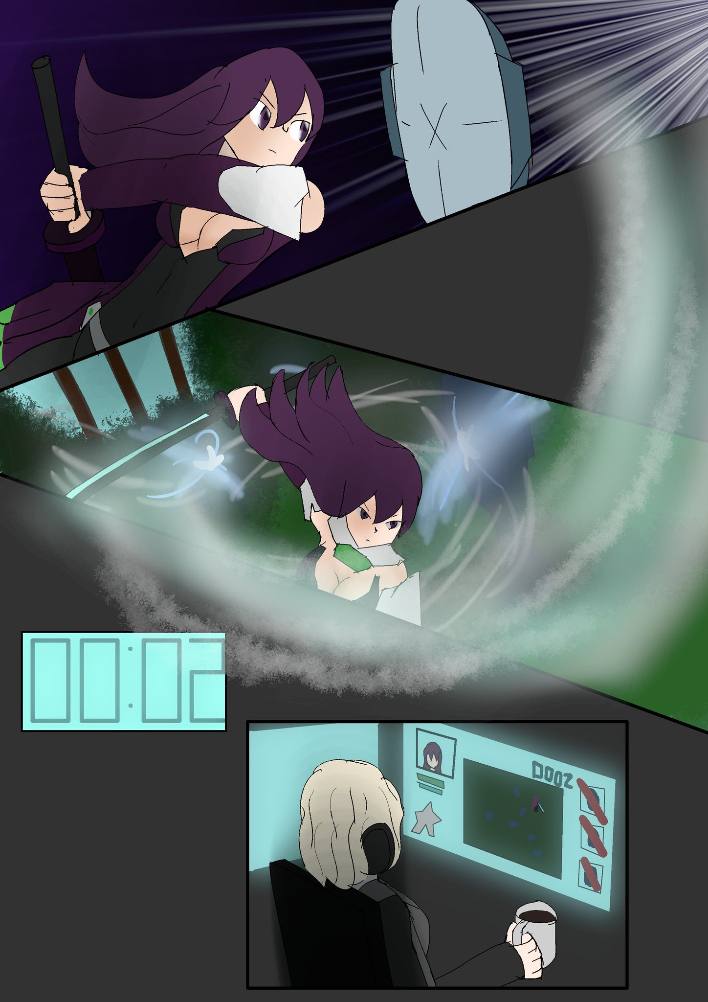 Rodelio C. Bation Jr. on Twitter: "daily draws a mini-webcomic about a "lore" i have made for my ...