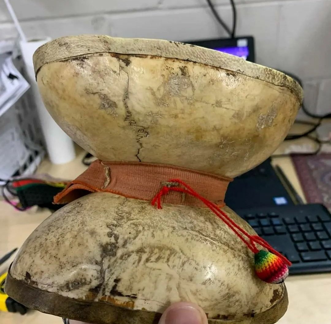 Tibetan Skull Drum