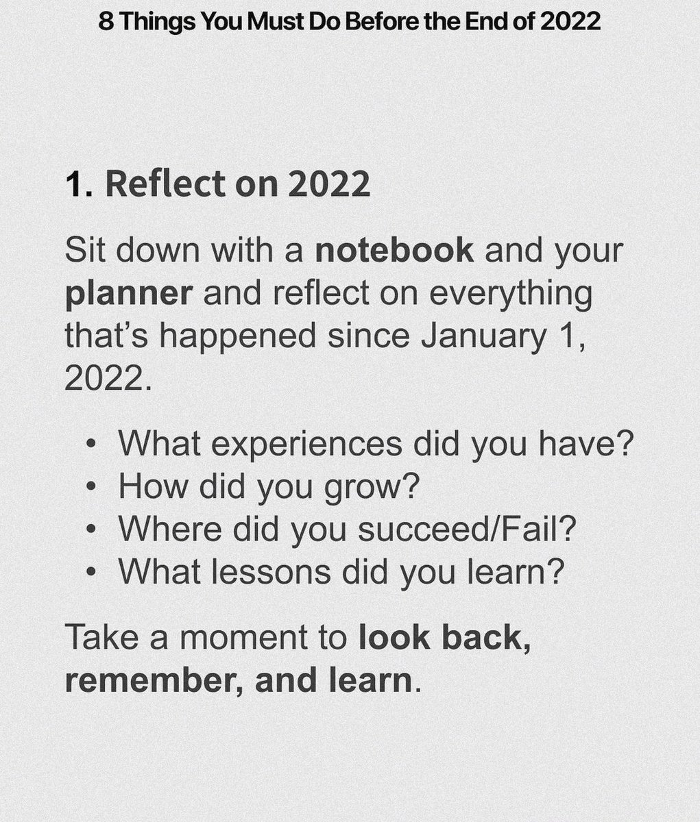 2022 is ending in under 3 weeks. Here are 8 things you must do before ...