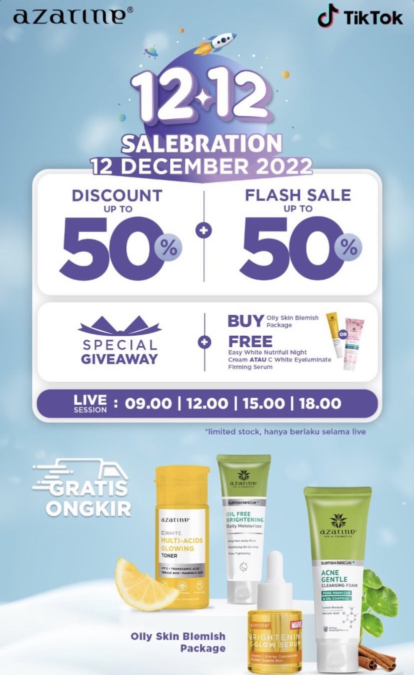 BerburuSale - Base Diskon Kukka on Twitter: "Promo diskon Dear Me Beauty 12.12 Tiktok shop https ...