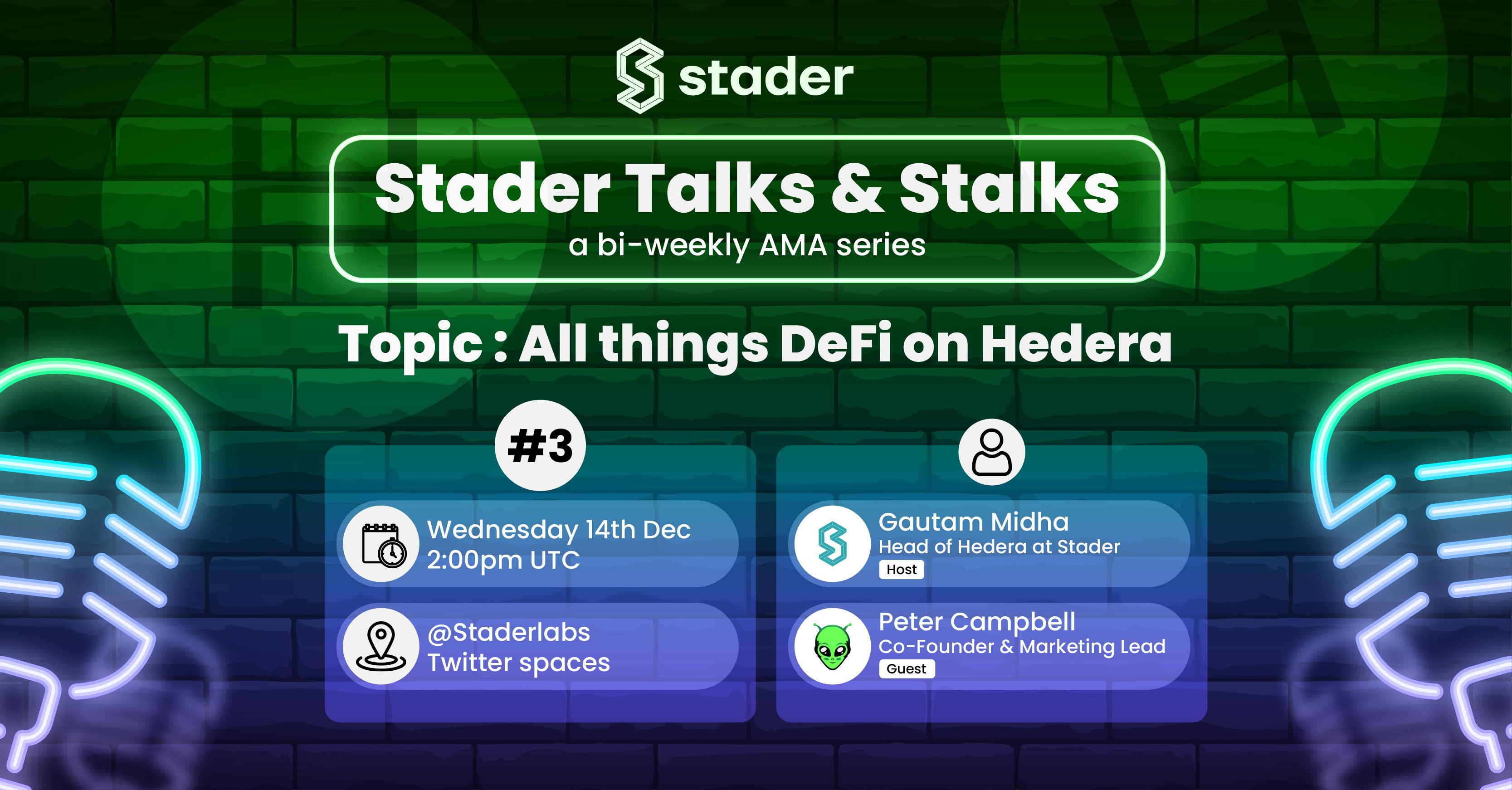 Stader Labs on Twitter: "Set a reminder and see you there: https://t.co/KEhdDynoHY" / Twitter