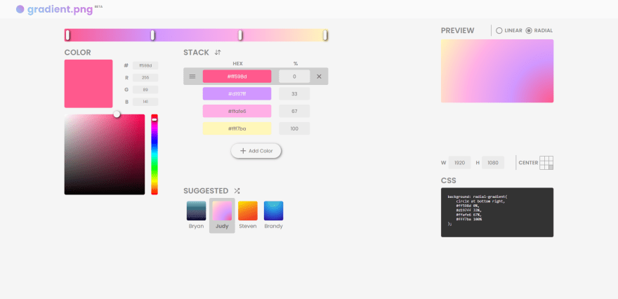 13 beautiful gradient tools every web designer should know (all free ...