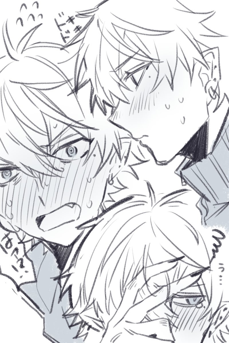 「照れ顔 #KuzuArt 」ANKO @新規ご依頼受付停止中の漫画