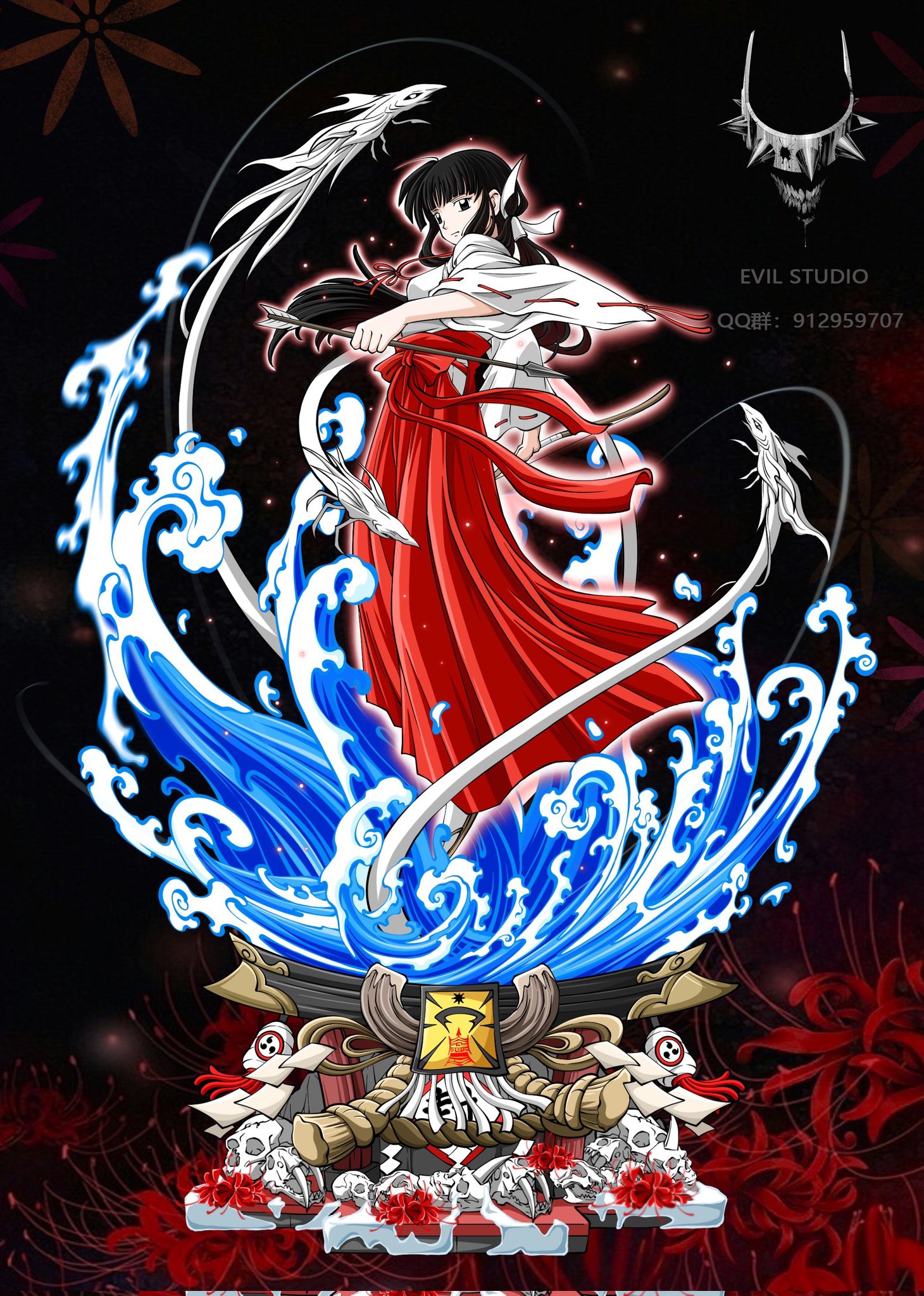 𝗛𝗢𝗪𝗟 🦉 on Twitter: "𝙀𝙫𝙞𝙡 𝙎𝙩𝙪𝙙𝙞𝙤 está preparando la próxima figura de our majesty, 𝙆𝙞𝙠𝙮𝙤 👑 Creo ...