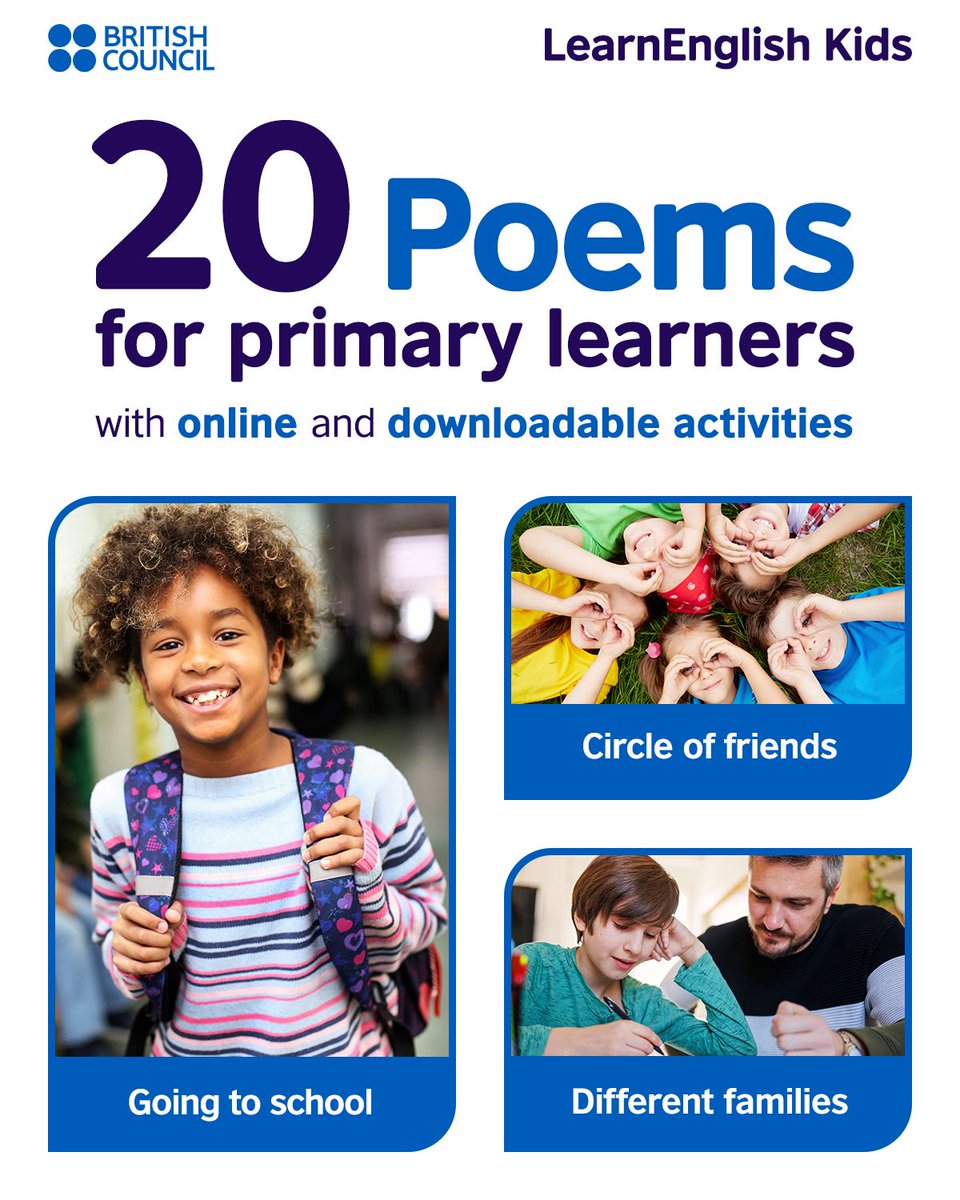 LearnEnglish on Twitter: "⭐Do your kids like listening to poems? 🧡 It's ...