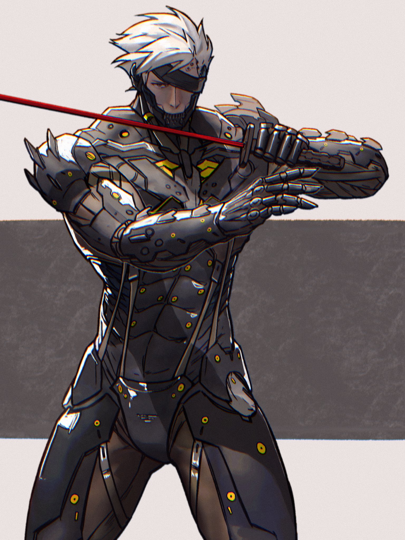 Metal Gear Rising Raiden Armor