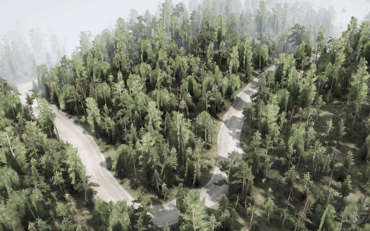 WorldOfMods.com on Twitter: "Asphalt Jungle для Spintires MudRunner https://worldofmods.ru ...