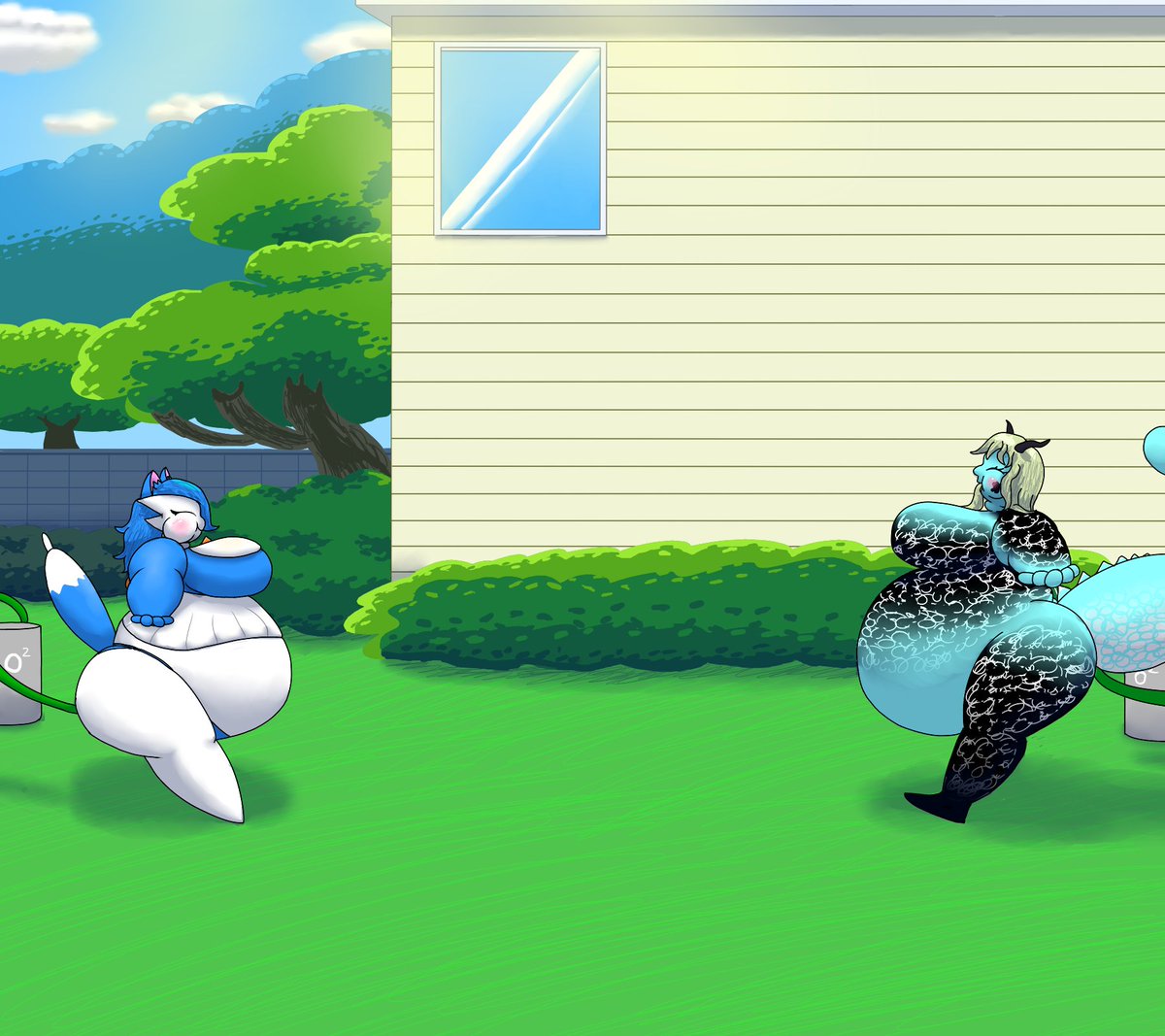 Otakukirlia On Twitter Air Inflation C0mm For Drbonez67 Maria Gardieneko And Vernia