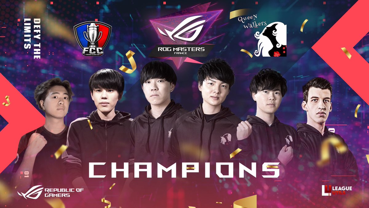 ROG France on Twitter: "RT @FrenchCup: YOUR ROG MASTERS CHAMPIONS!!! 🎉 🎉🥳 Huge congratulations ...