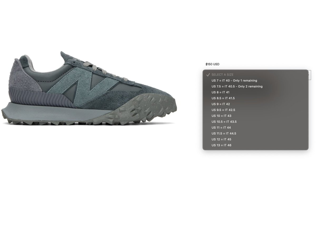 SNKR_TWITR on Twitter: "AURALEE x New Balance XC-72 Pack on SSENSE Brown https://bit.ly/3Fk45sH ...