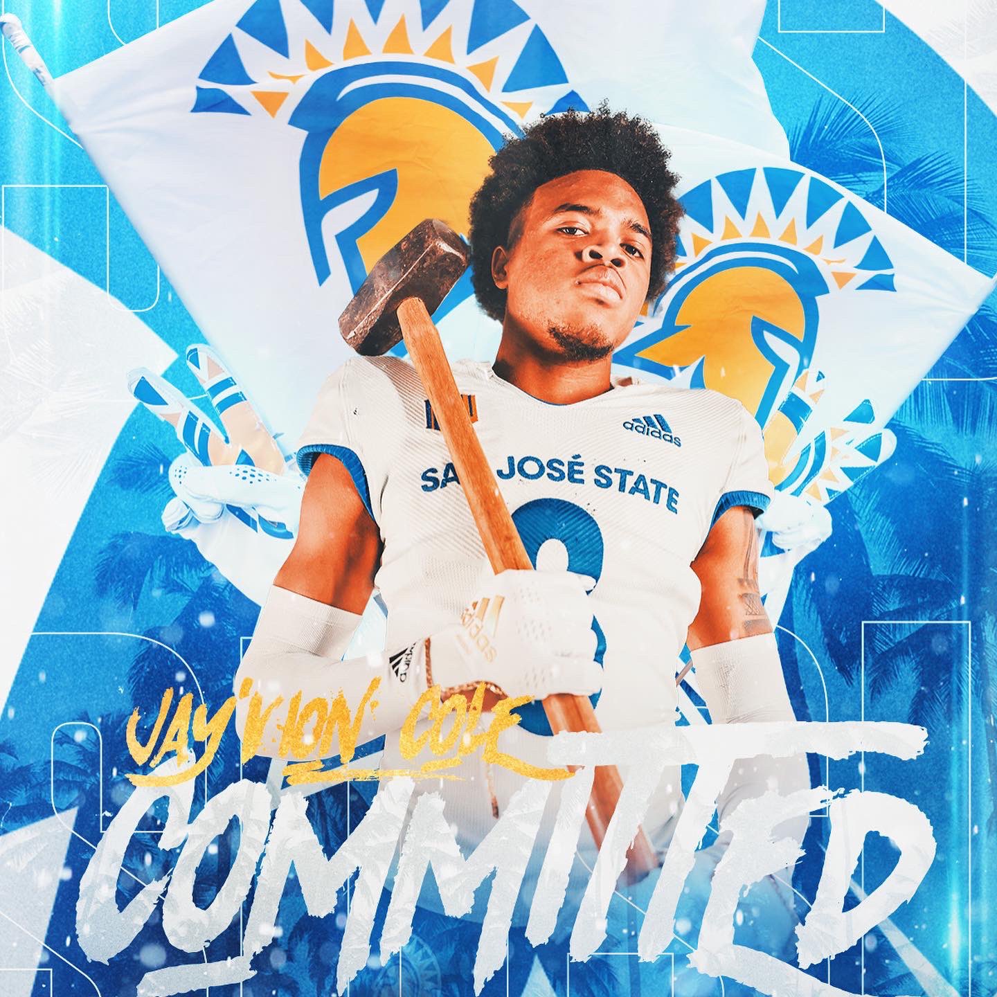 Jayvion “jboog” Cole🧞‍♂️ on Twitter: "After a great official visit with @SanJoseStateFB this ...