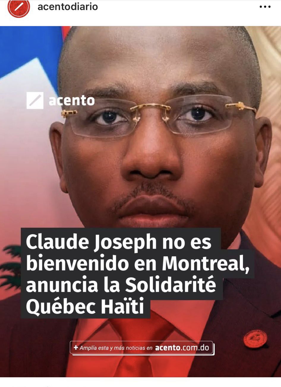 Dr. Claude Joseph on Twitter: Dr. Claude Joseph on Twitter: