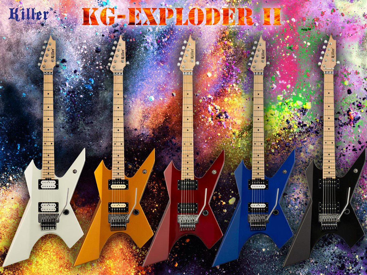 文献書院＆ブンケンロックサイド on Twitter: "RT @loudness222: 我が社のKiller Exploderがマイナーチェンジしました。 お近くの楽器屋さんで是非お試し ...