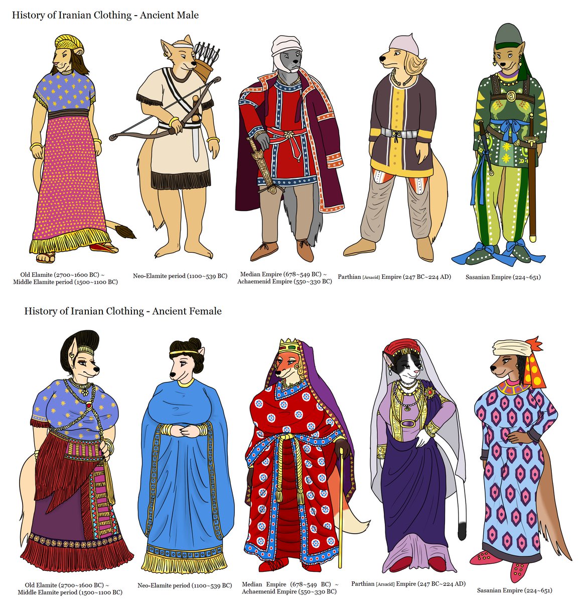 Ancient Persian Fashion