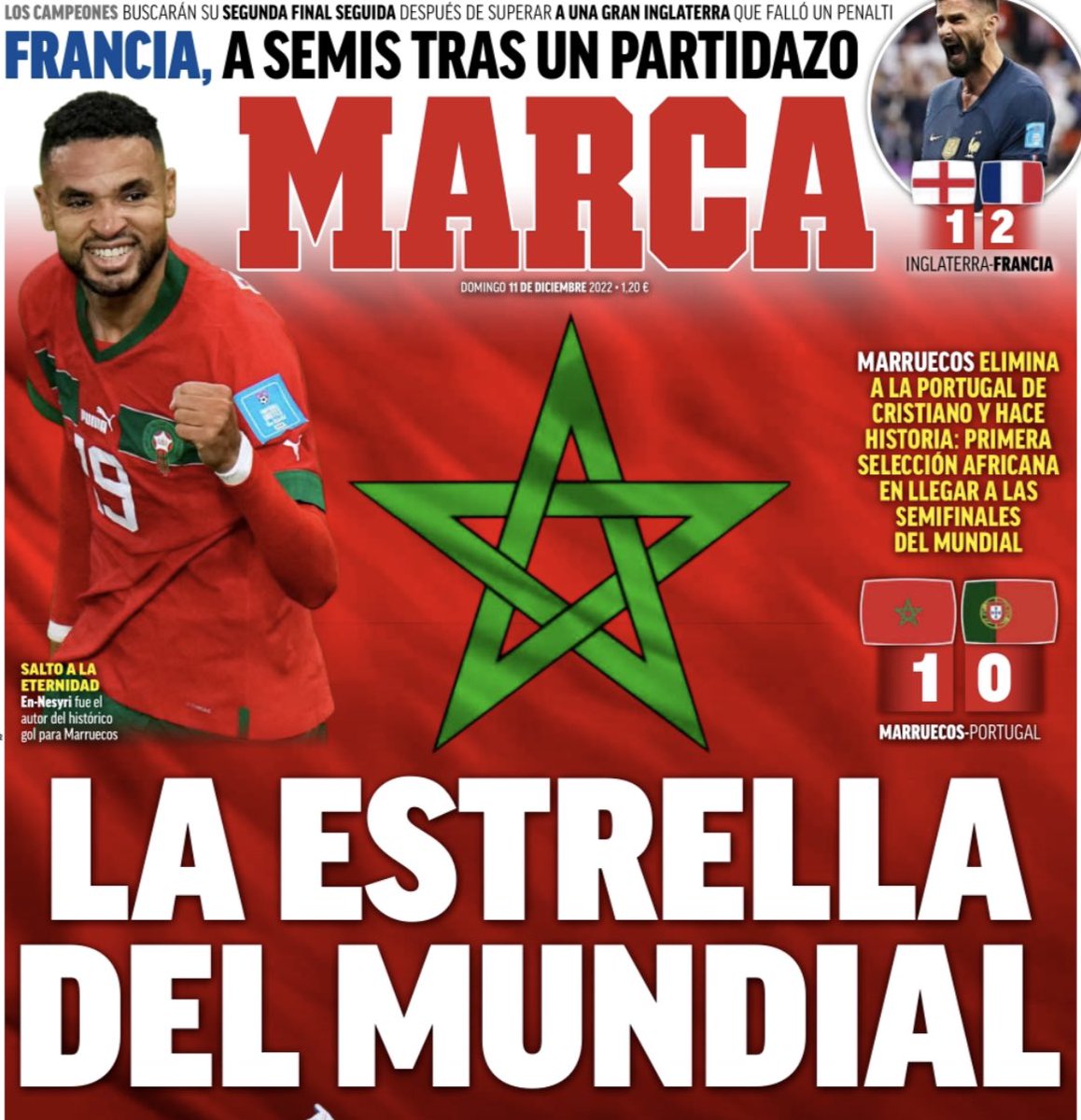 La mejor portada del mundial Qatar2022 ¿Qué opinan? marca | Joaquín ...