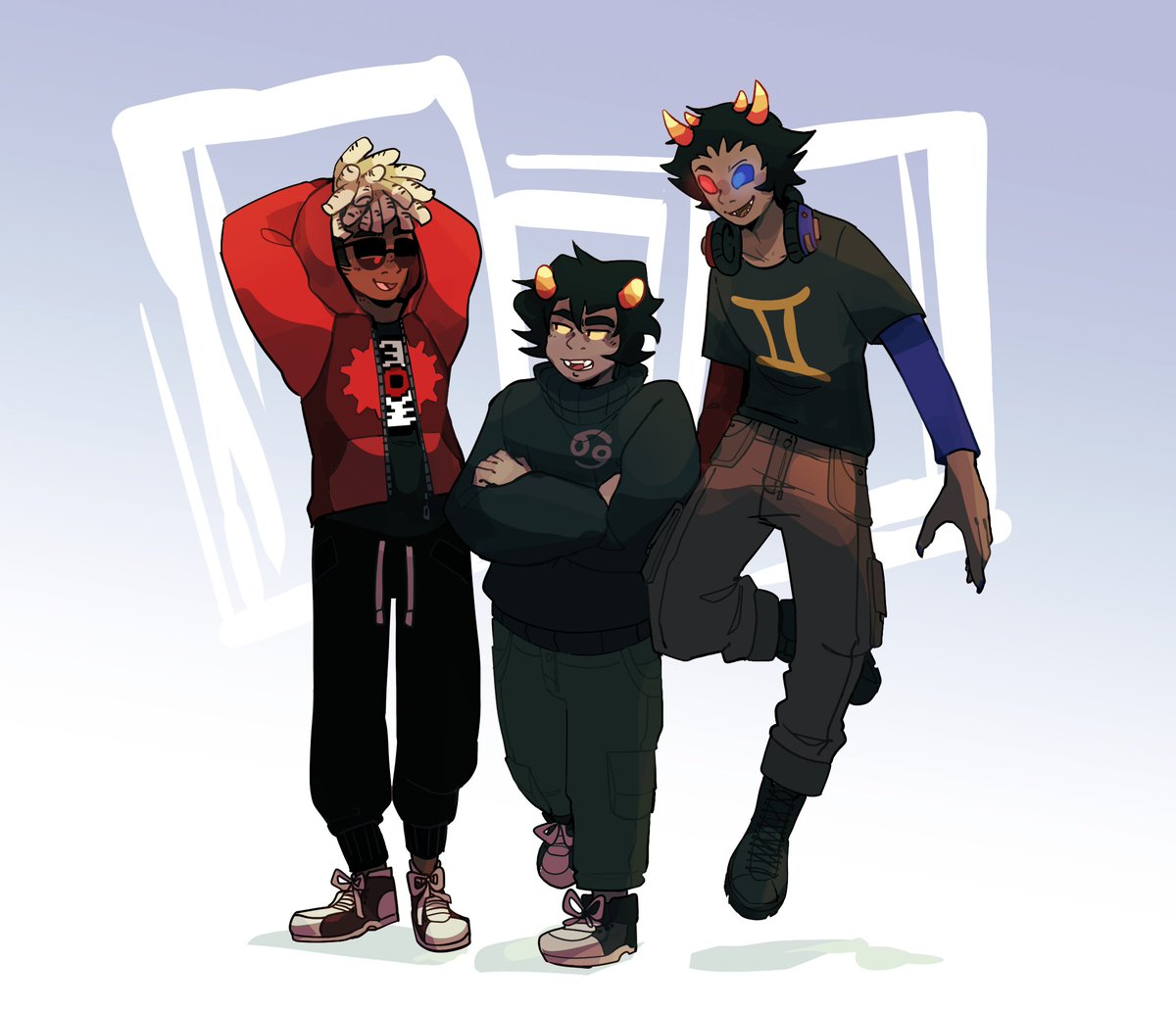 「my favorite guys![#homestuck #home22tuck」|Chrisのイラスト