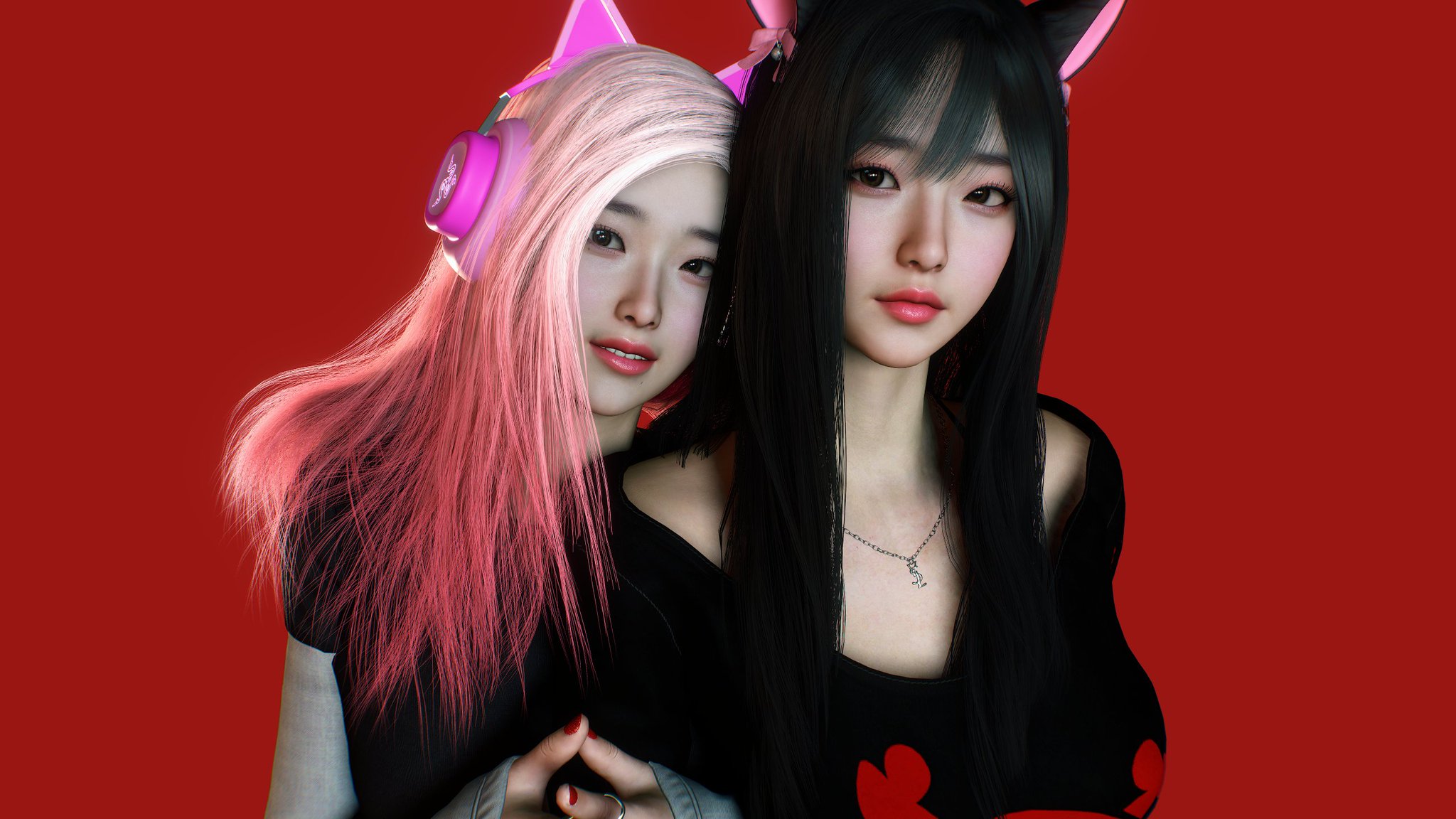 MonsterShinkai on Twitter: "Just a cute portrait shot. #virtamate #vam #3D #3DCG #Portrait https ...