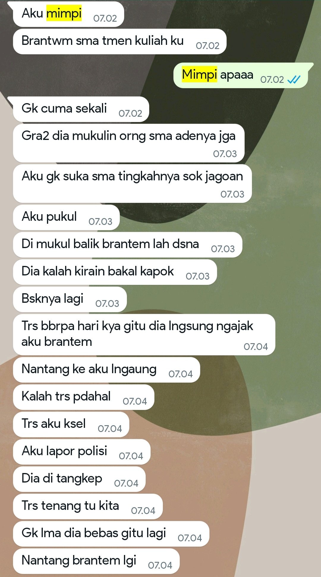 Buaya Betina ( ^‿^) on Twitter: "@tanyakanrl Bukan cuma aku, dia juga kalo mimpi random. Aku ...