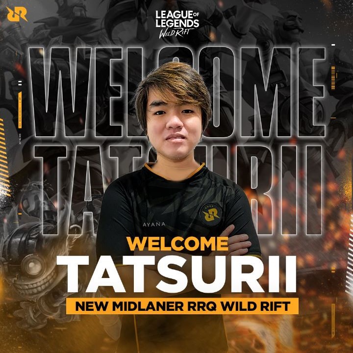 Team RRQ on Twitter: "We would like to announce our newest member of RRQ Wildrift, Tatsurii! RRQ ...