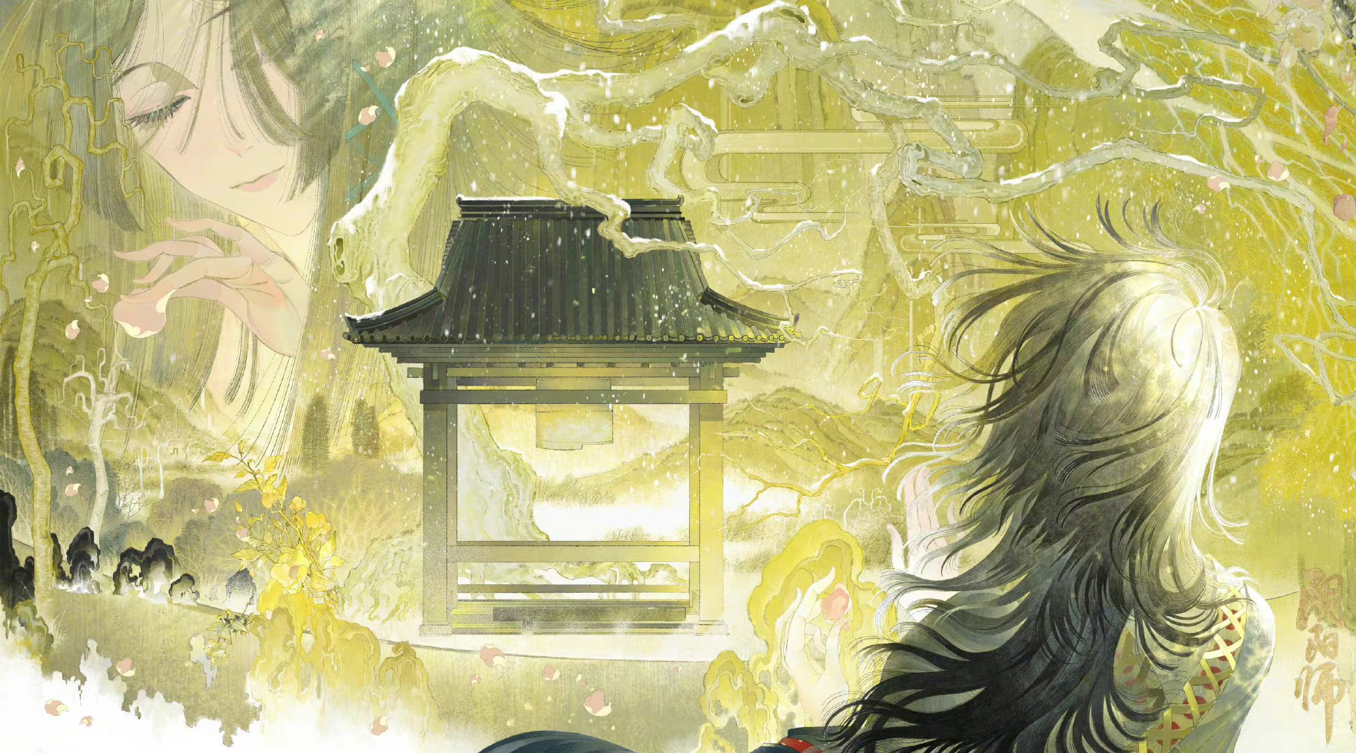 327 on Twitter: "陰陽師 公式weiboより 《禅心雲外鏡 追憶絵巻 イラスト公開①》 https://t.co/P9m05n8Zfa https://t.co ...