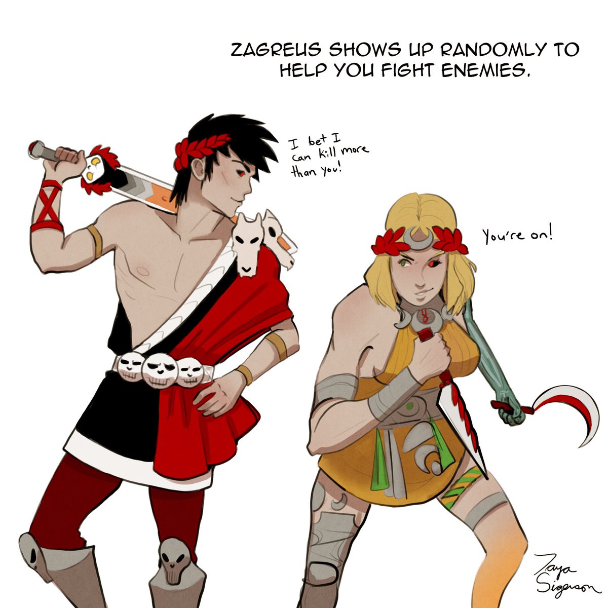 Tayasigerson On Twitter What Will Zags Role Be In Hades Ii