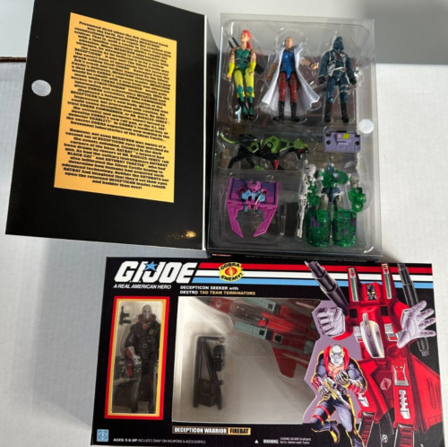 Search & Collect on Twitter: "TWO RARE TRANSFORMERS X GI JOE!! Custom Destro 1/1 & Ninja Force ...