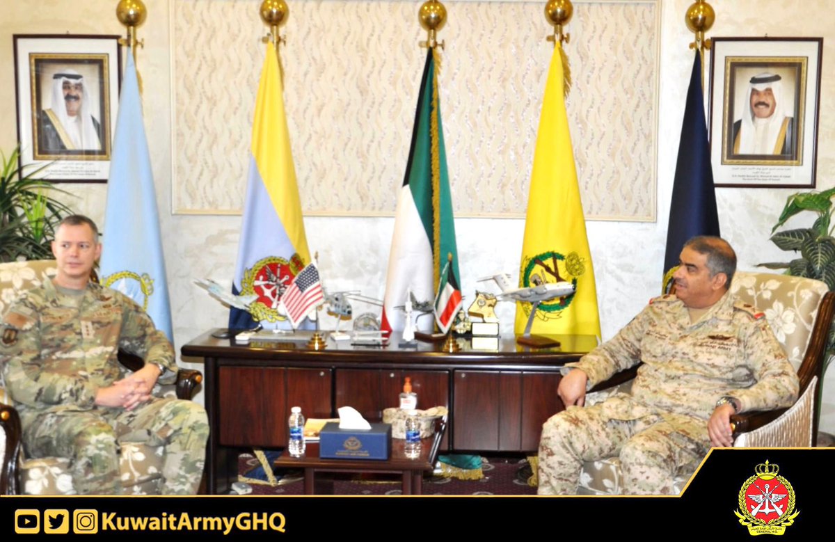 Kuwait Army الجيش الكويتي On Twitter استقبل مساعد آمر القوة الجوية