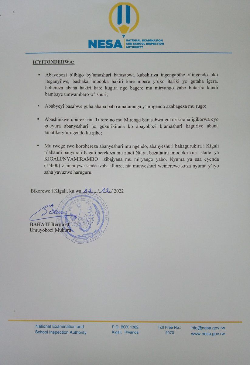 Ministry of Education | Rwanda on Twitter: Ministry of Education | Rwanda on Twitter: