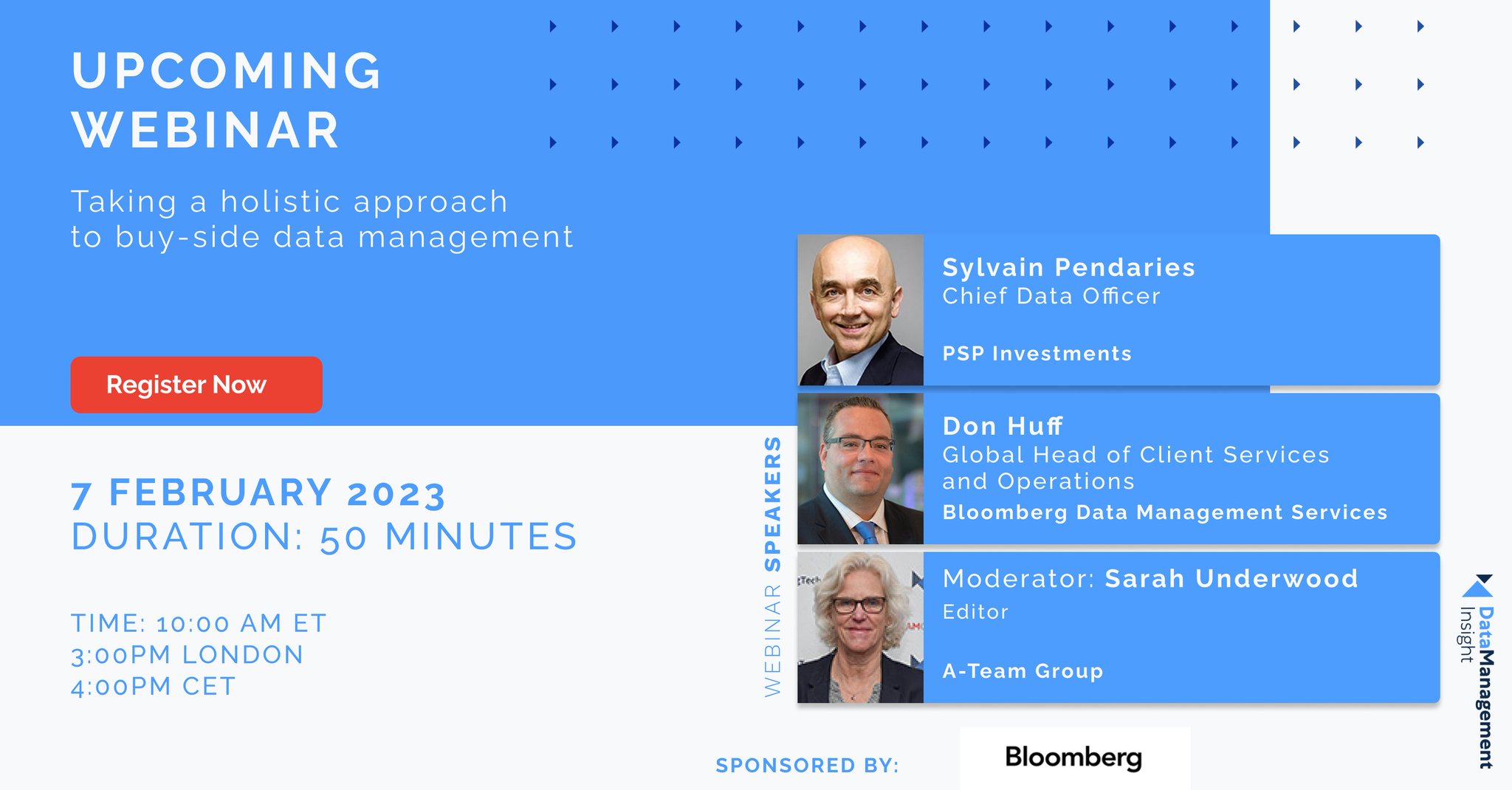 Data Management Insight on Twitter: Data Management Insight on Twitter:
