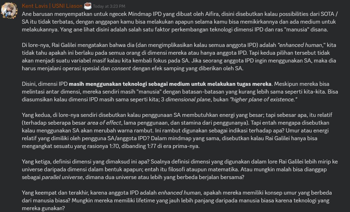 Kent Lavis on Twitter: "Few questions I asked in Nijisanji ex-ID fan server on Discord, about ...