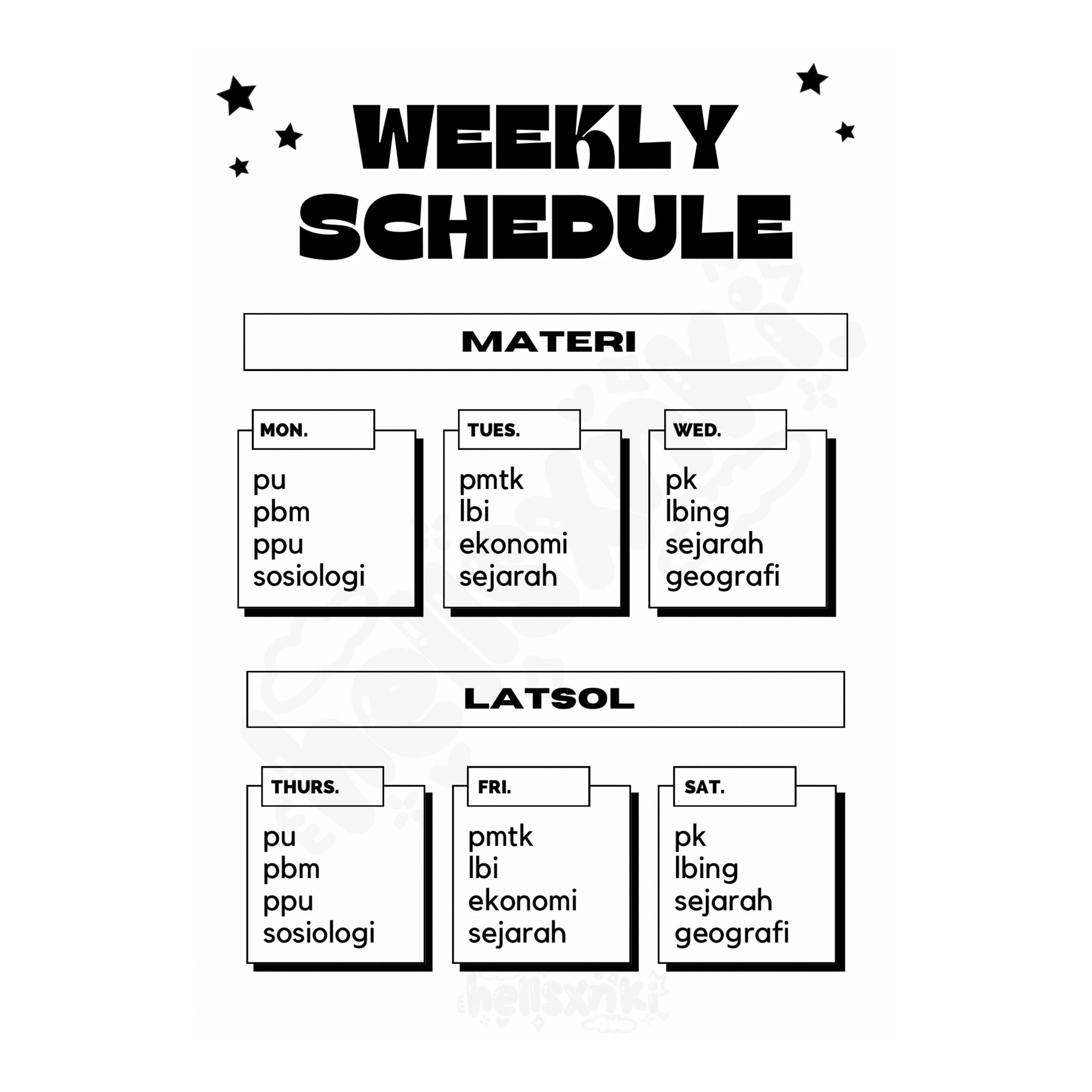 BURUANN CEK PINNED!!— SBMPTNFESS on Twitter: "🏫 Guys spill jadwal belajar snbt kalian dong ...