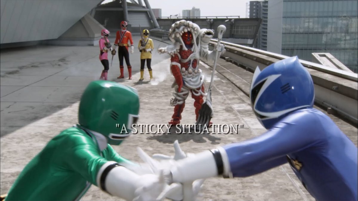 Power Rangers Daily ⚡️ on Twitter: "A Sticky Situation Power Rangers Super Samurai Episode 11 # ...