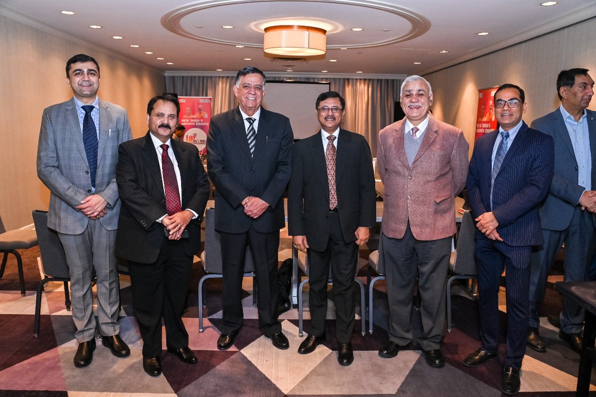 India in Canada on Twitter: "High Commissioner Sanjay Kumar Verma led Team @HCI_Ottawa in ...