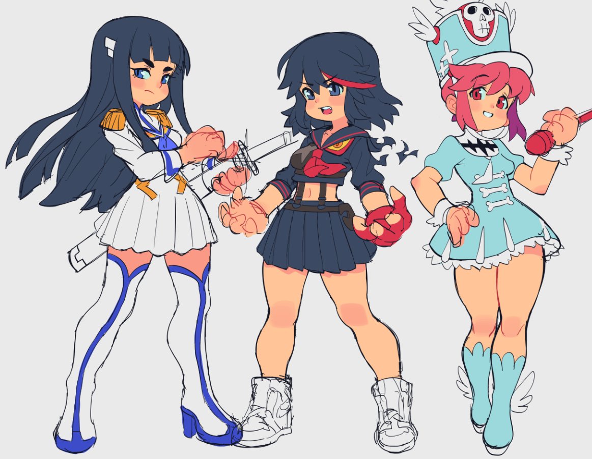 ハルアキ on Twitter: "RT @slammo12: Kill La Kill sketch"