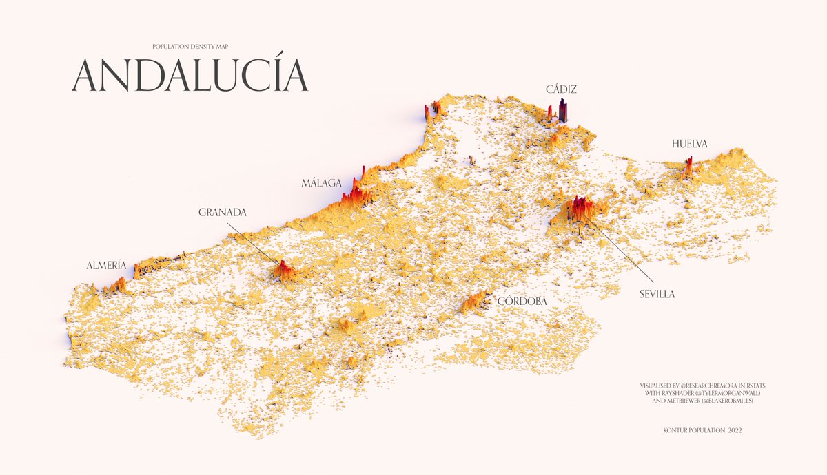 Spain Population And Population Density