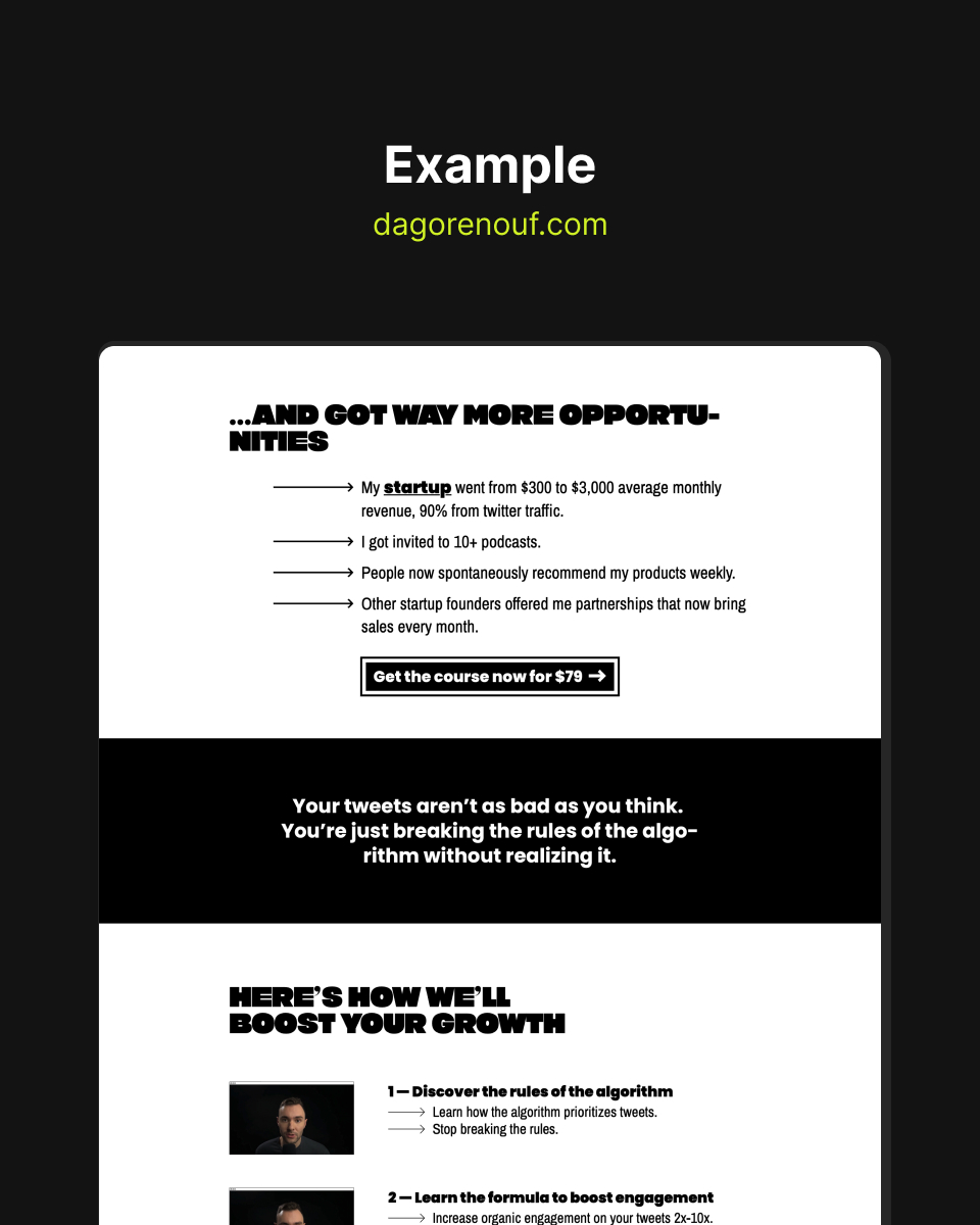 I worked as a UI/UX designer for 5 years. I can tell if a landing page ...
