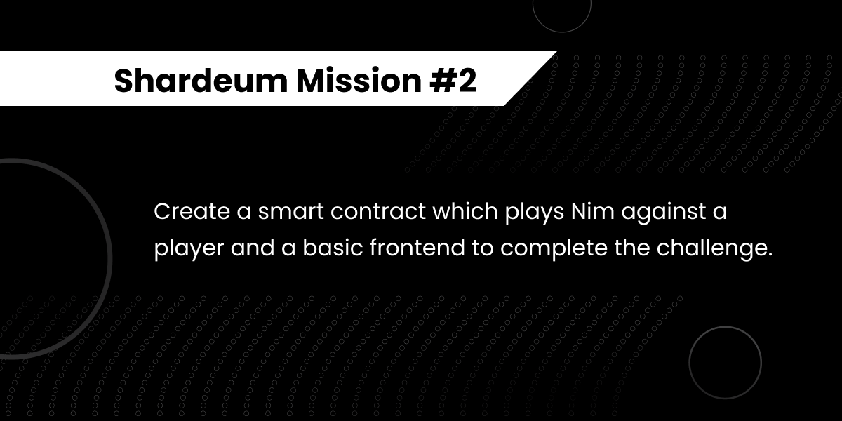 Shardeum on Twitter: "𝗠𝗶𝘀𝘀𝗶𝗼𝗻 #𝟮 is out now! Read all instructions on getting started at ...