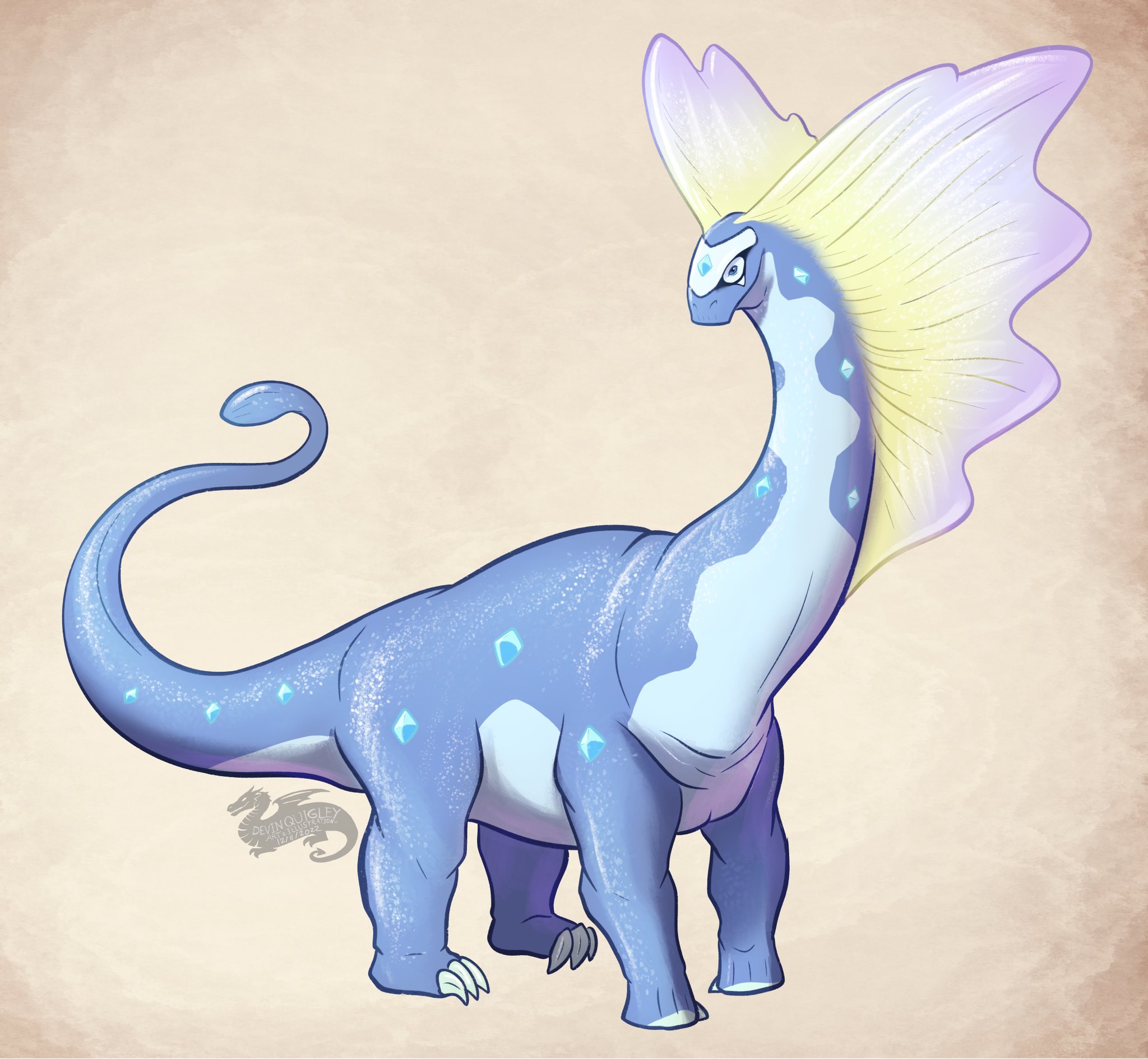 Pokemon Aurorus Fan Art